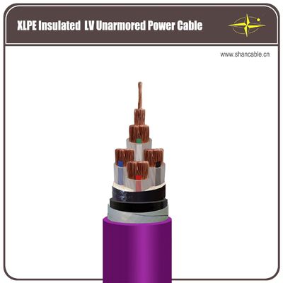 0.6kv Lima Inti XLPE Kabel Terisolasi Untuk Aplikasi Industri