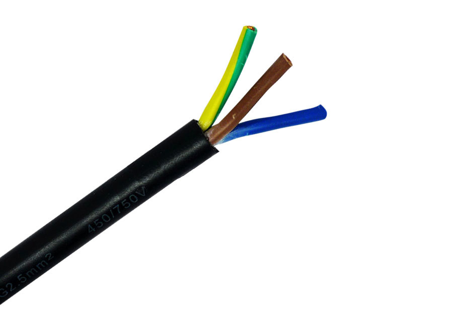 PVC Tipe ST5 Selubung Kabel Listrik Kawat Tembaga Inti 500v
